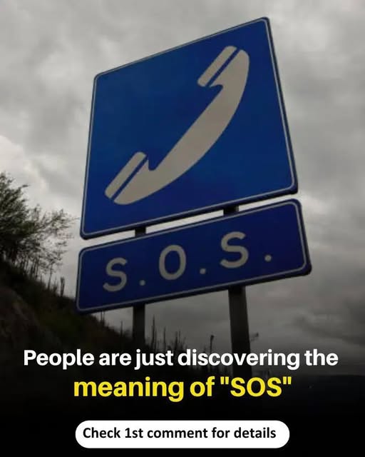 People are surprised to find out what SOS actually means